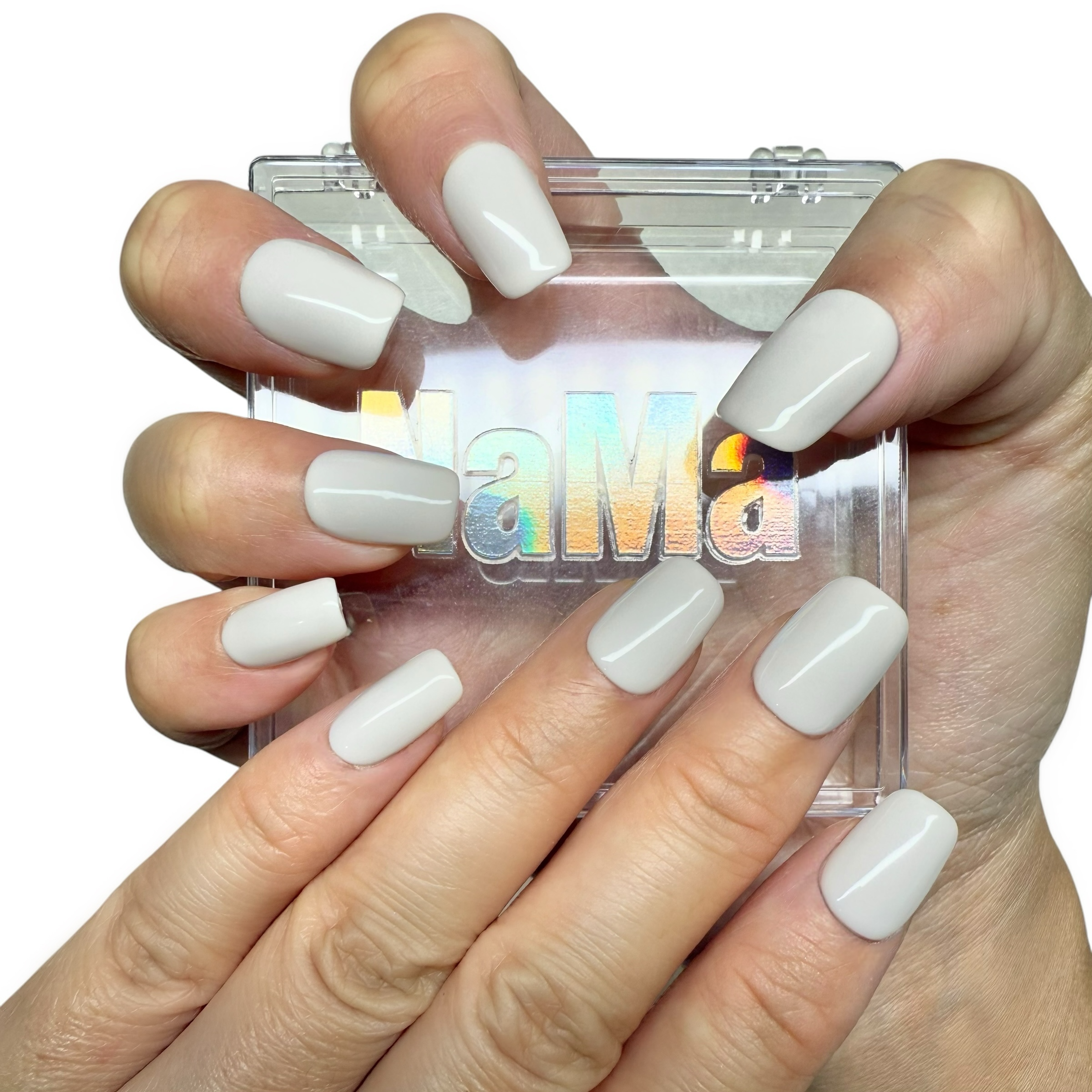 Chalk Press On Nails | Extra Short 17mm – NaMa Nails